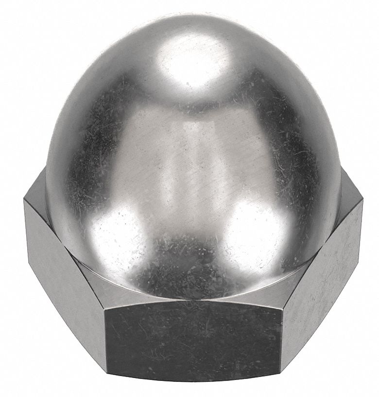 #12-24 Thread, Plain, Cap Nut - 38C955|CPB282 - Grainger