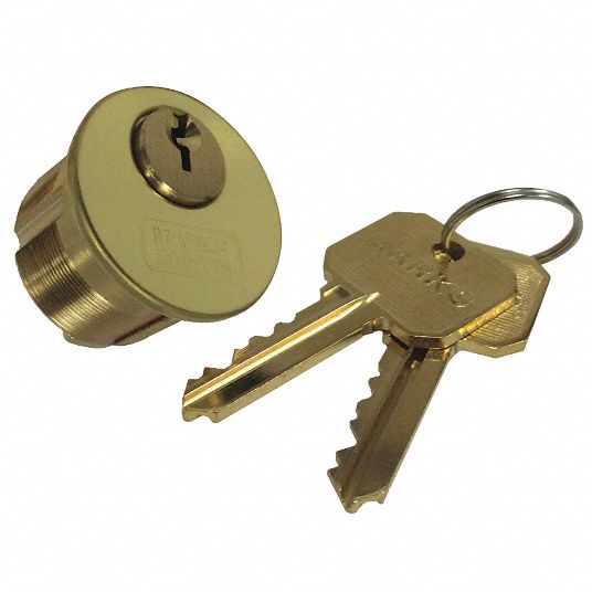 FOLDING GUARD, Mortise, Brass, Lockset Cylinder - 38CC50|2122-KA - Grainger