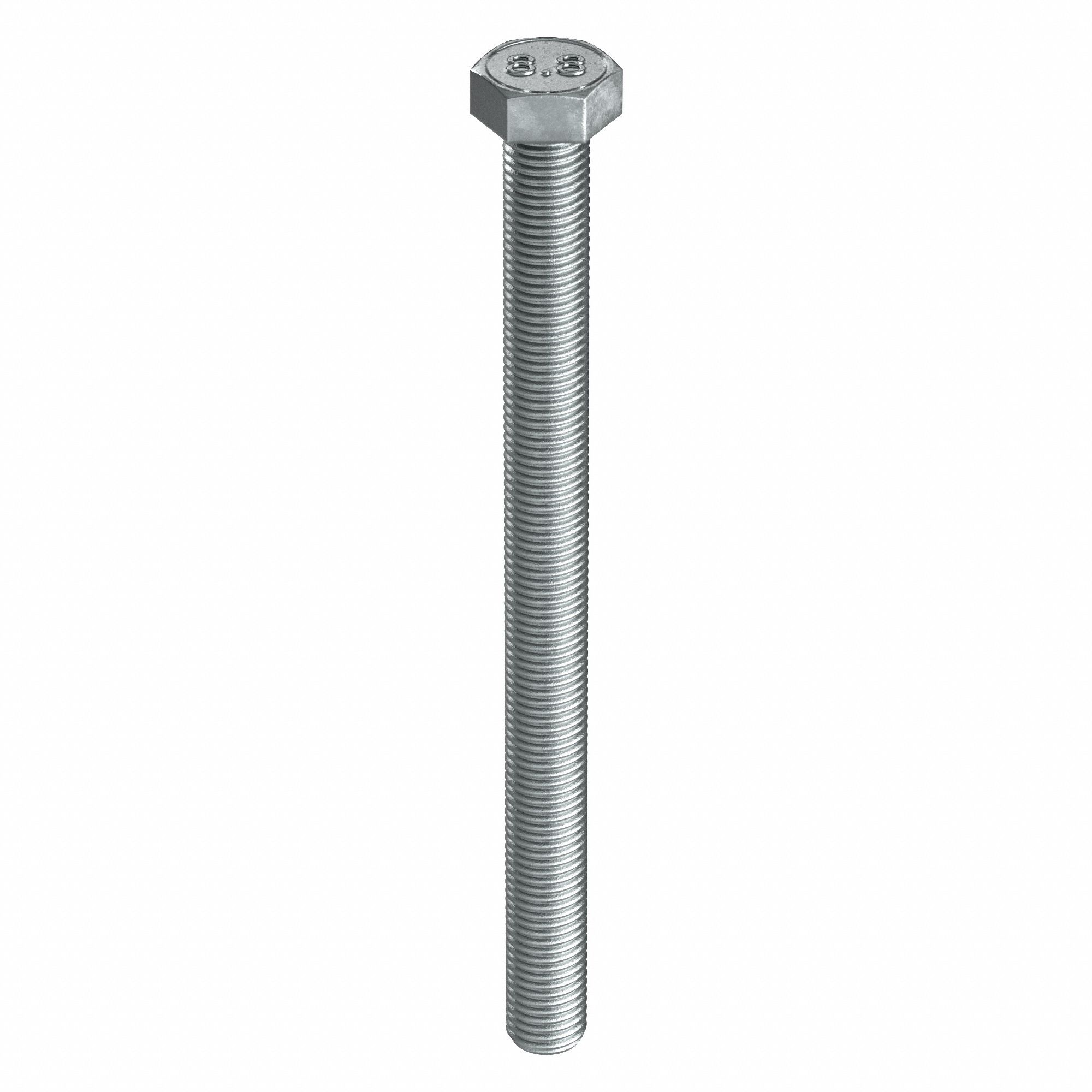 Steel, Class 8.8, Hex Head Cap Screw - 38CK85|M01210.160.0200 - Grainger