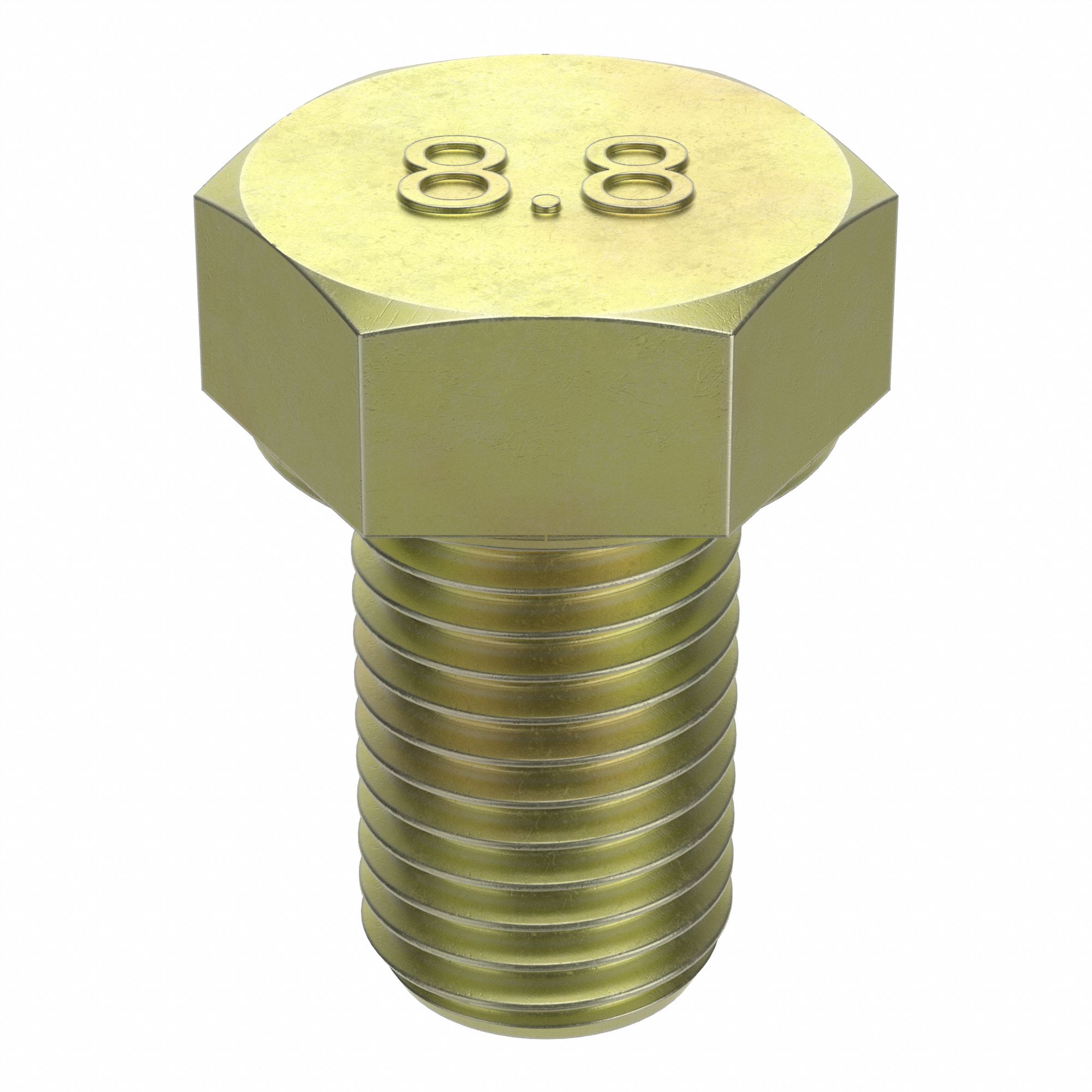 APPROVED VENDOR HEX HEAD CAP SCREW, STEEL, CLASS 8.8, ZINC YELLOW, M24 ...