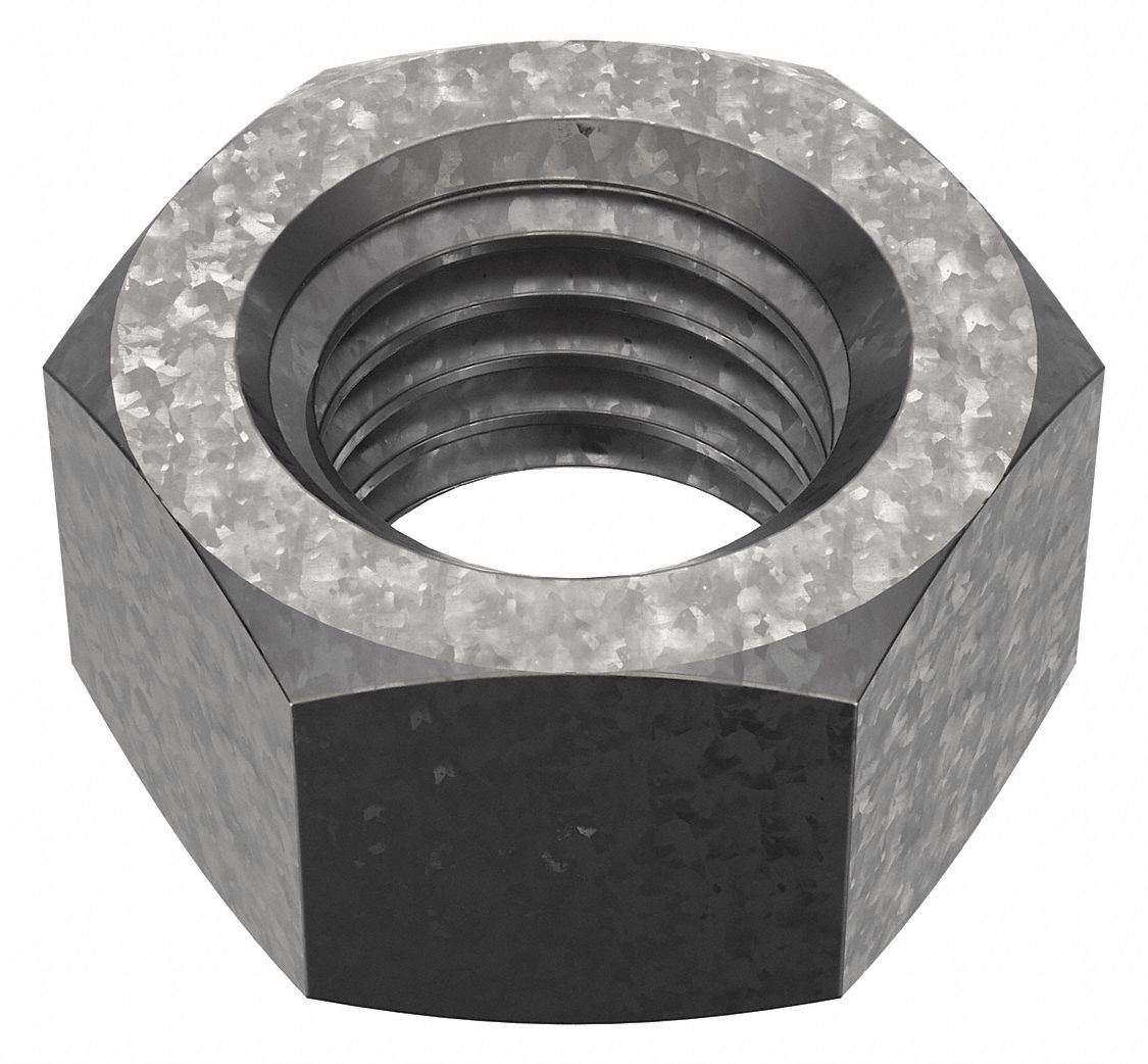 Std Hex, M18x2.50 Thread, Hex Nut - 38CR98|M01560.180.0001 - Grainger