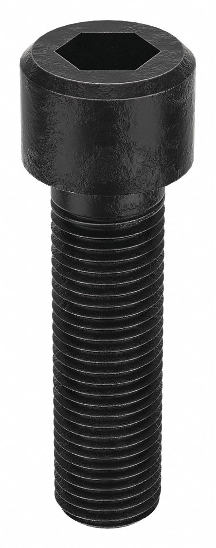 M22x2.50 Thread Size, 80 mm Lg, Socket Head Cap Screw - 38CW43|M07000 ...