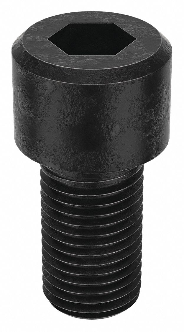 M27x3.00 Thread Size, 50 mm Lg, Socket Head Cap Screw - 38CW61|M07000 ...