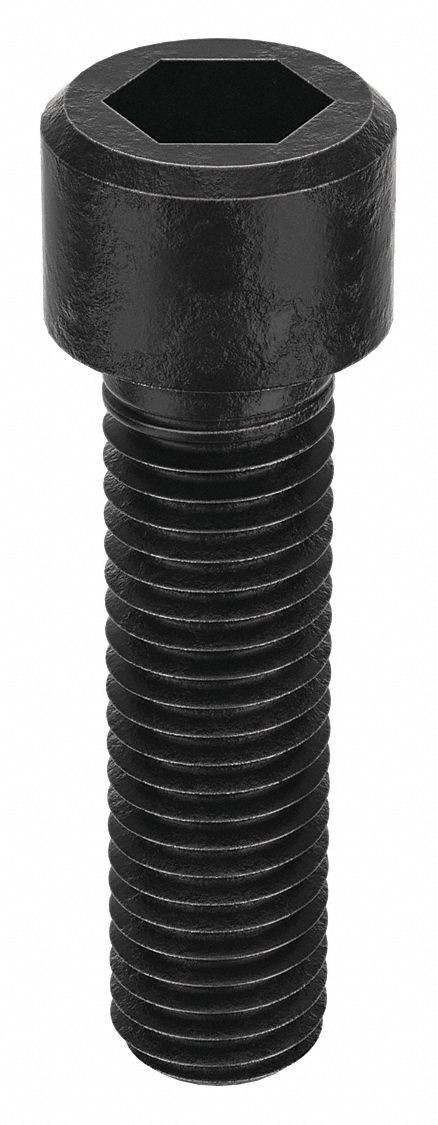 M12x1.25 Thread Size, 45 mm Lg, Socket Head Cap Screw - 38CY28|M07041 ...