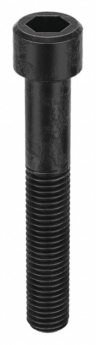 M12x1.25 Thread Size, 80 mm Lg, Socket Head Cap Screw - 38CY32|M07041 ...