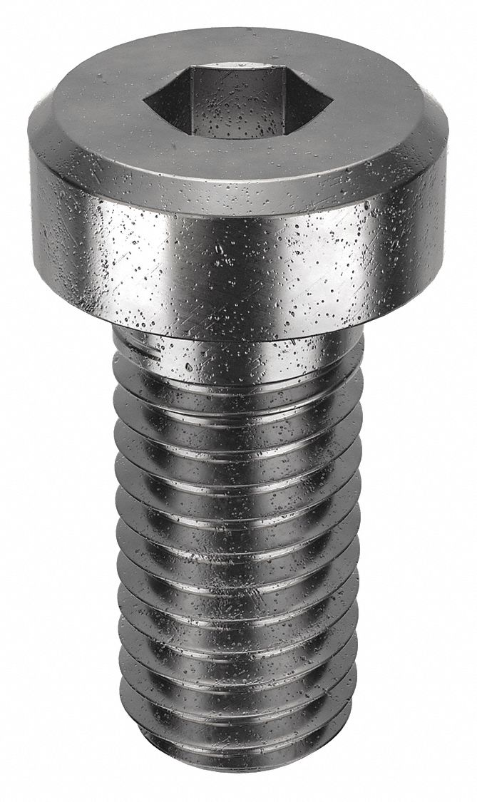M8x1.25 Thread Size, 18 mm Lg, Socket Head Cap Screw - 38CY45|M07080 ...