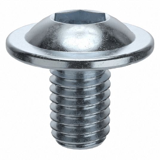 M5x0.80 Thread Size, 8 mm Lg, Socket Head Cap Screw - 38CZ58|M07141.050 ...