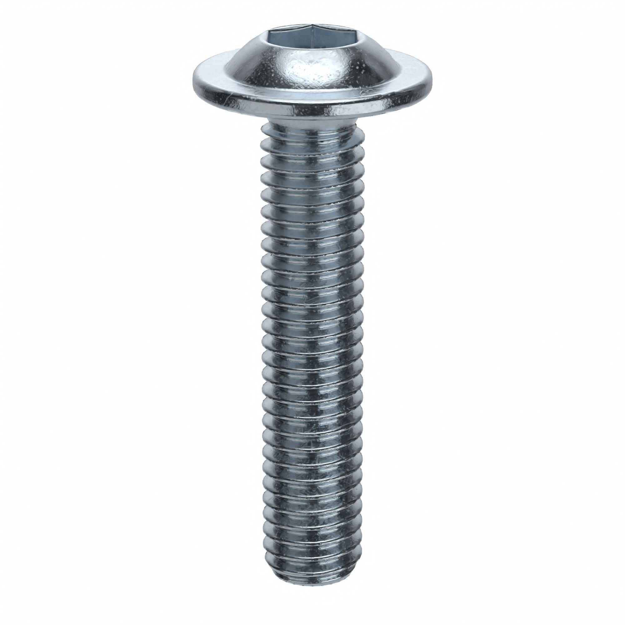 M6-1 Thread Size, 30 mm Lg, Socket Head Cap Screw - 38CZ71|M07141.060. ...