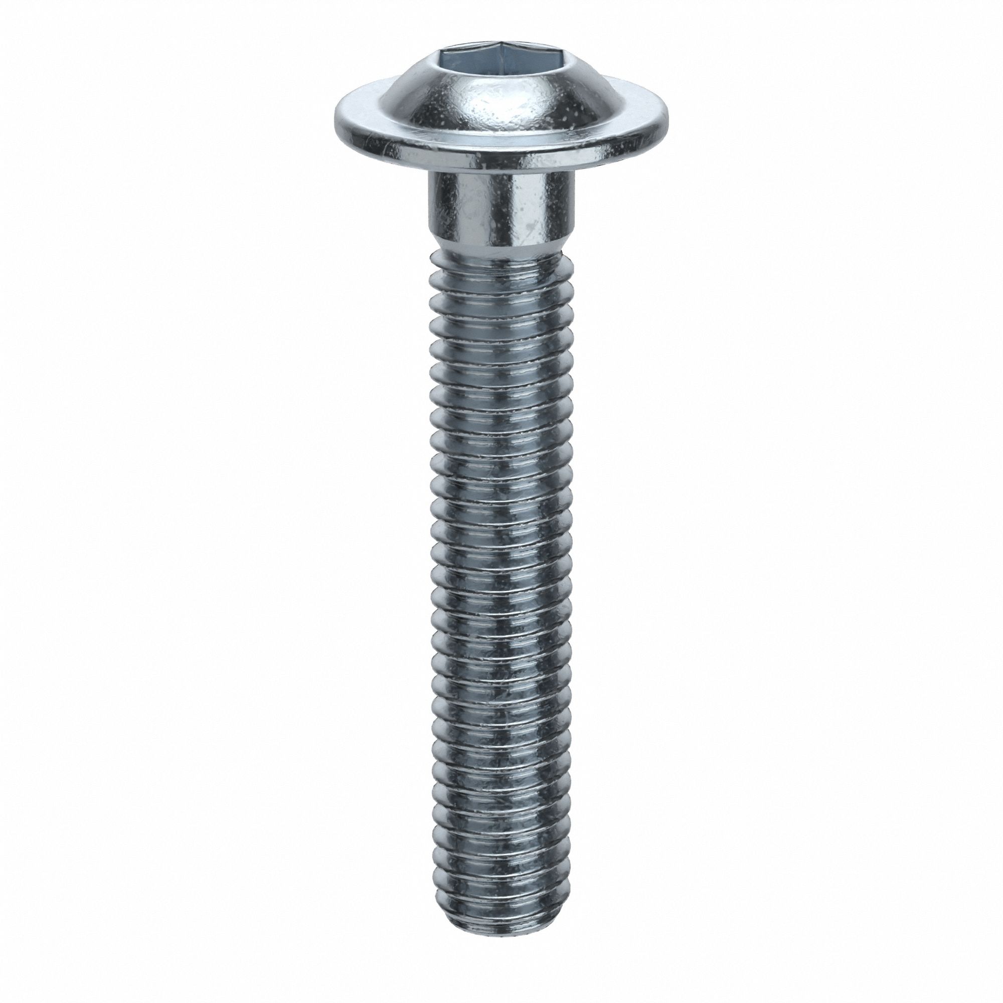M6-1 Thread Size, 35 mm Lg, Socket Head Cap Screw - 38CZ72|M07141.060. ...