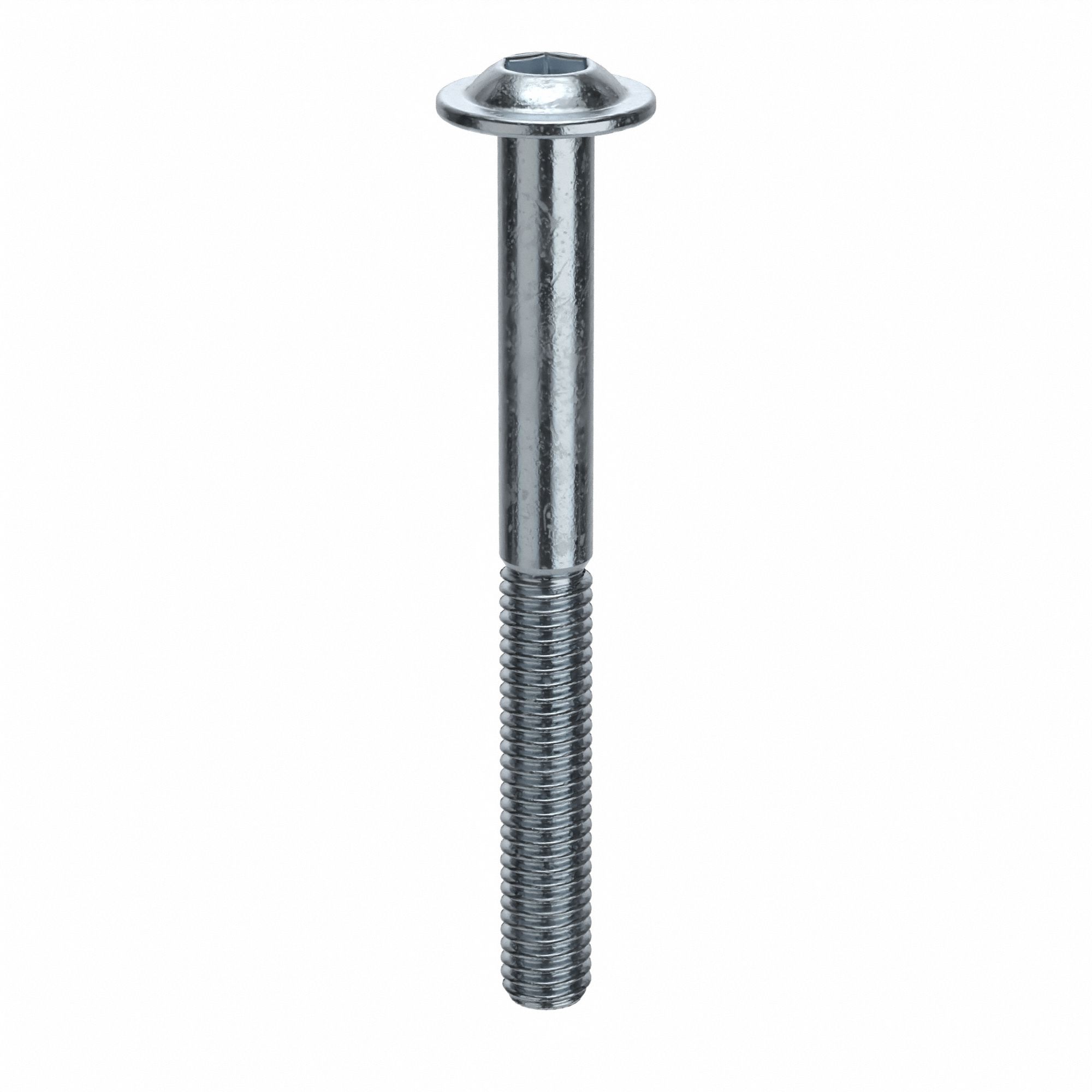 APPROVED VENDOR SOCKET HEAD CAP SCREW, M6-1 THREAD, 60MM L, FLANGED ...