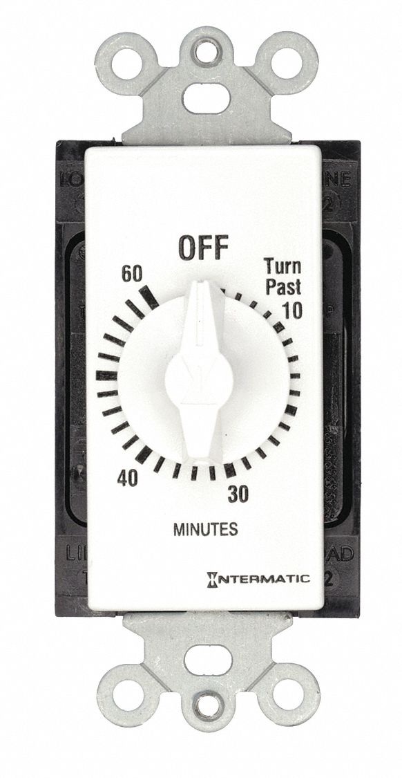 INTERMATIC SPRING-WOUND TIMER, 60 MINUTES - 3260 - INTFD60MWC | FD60MWC ...