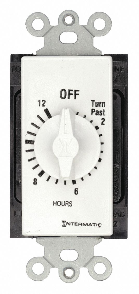 INTERMATIC TIMER, SPRING WOUND, 12 HOUR - 3260 - WWG38D066 | FD12HWC ...