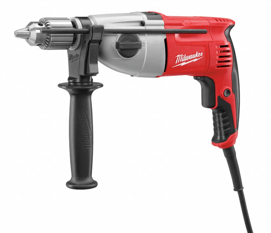 MILWAUKEE Taladro Percutor, 1/2", 0 a 20,000/0 a 40,000 - Taladros ...