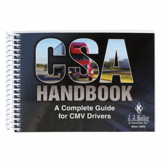 JJ KELLER, CSA Handbook, Spiralbound, Reference Book - 38D336|27593 ...