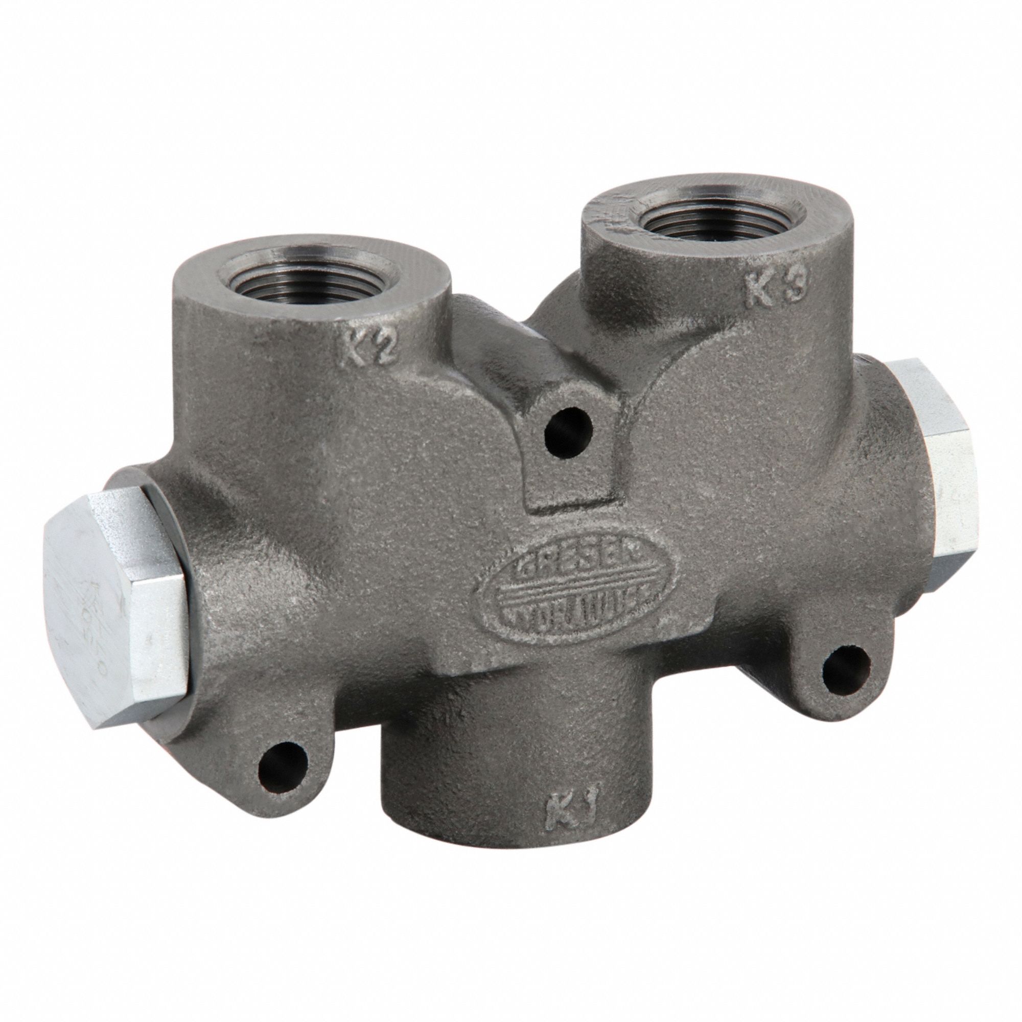 PARKER GRESEN, 3/4 in NPT, 20 gpm to 35 gpm, Hydraulic Flow Divider ...