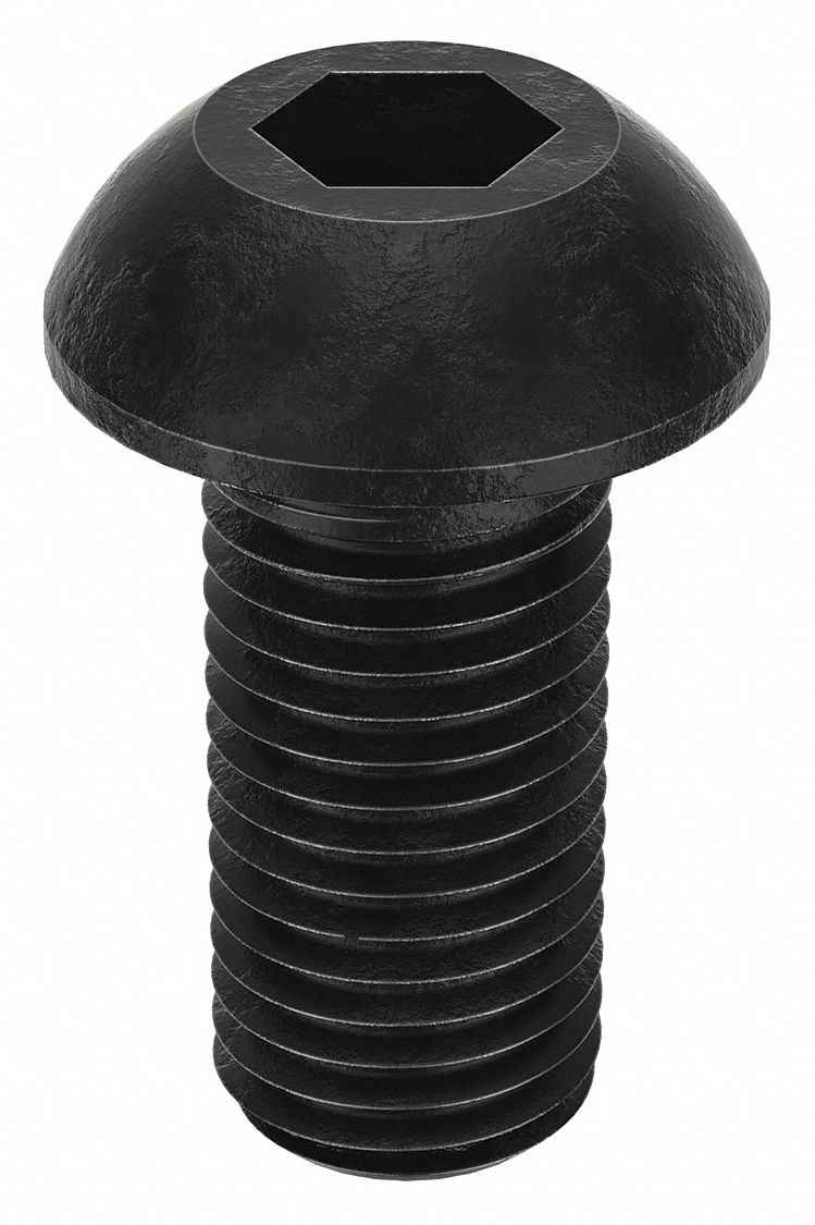 M16x2.00 Thread Size, 35 mm Lg, Socket Head Cap Screw - 38DA75|M07150 ...