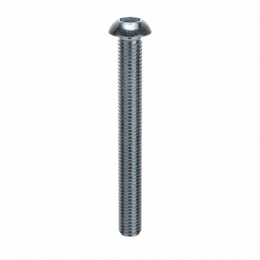 M10x1.50 Thread Size, 90 mm Lg, Socket Head Cap Screw - 38DC58|M07151 ...