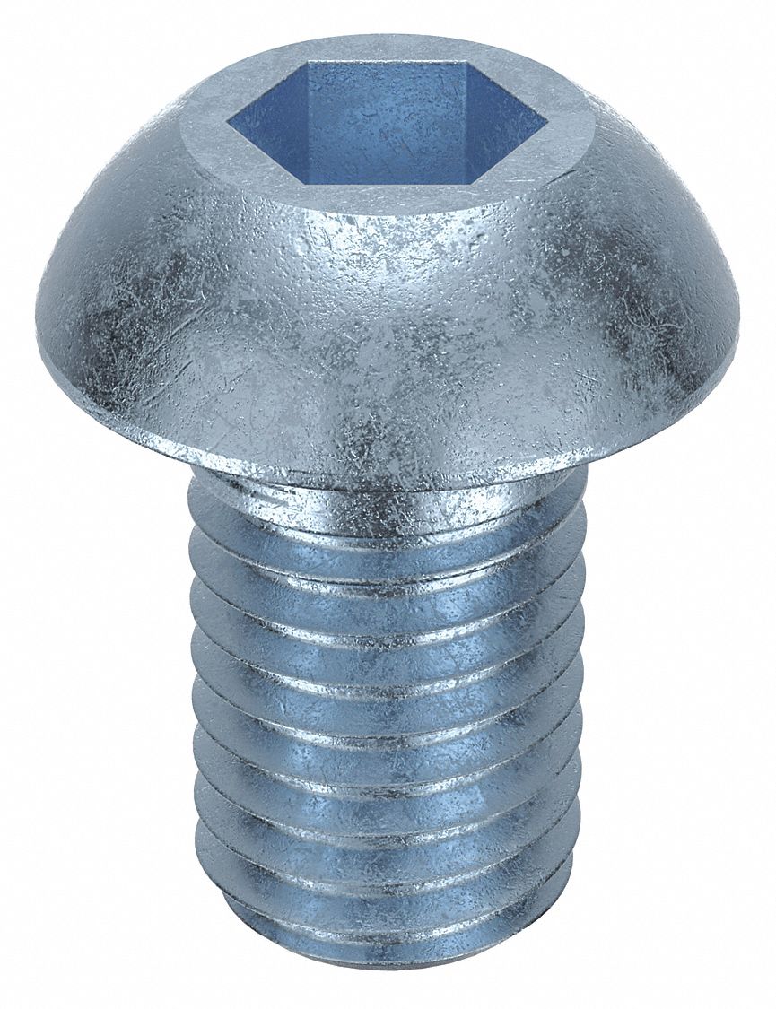 M12-1.75 Thread Size, 20 mm Lg, Socket Head Cap Screw - 38DC60|M07151 ...