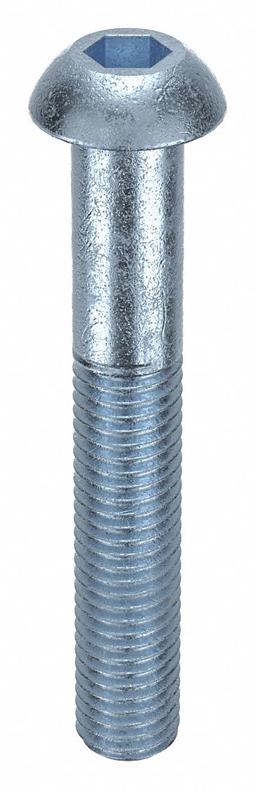 M12-1.75 Thread Size, 80 mm Lg, Socket Head Cap Screw - 38DC69|M07151 ...