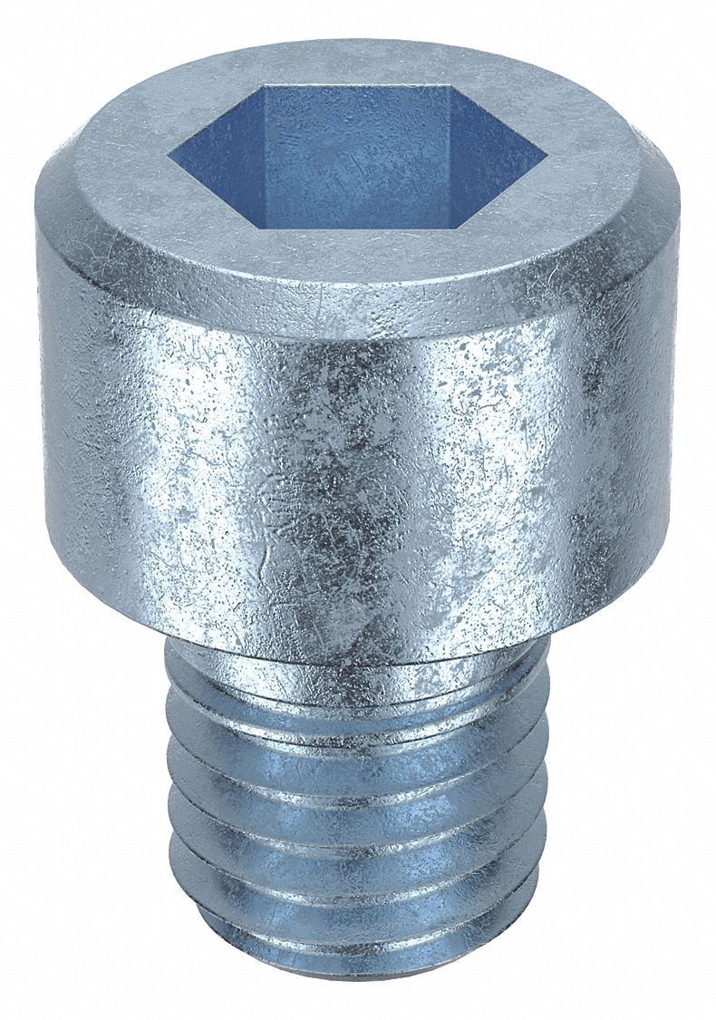 M10-1.5 Thread Size, 12 mm Lg, Socket Head Cap Screw - 38DD60|M07160 ...