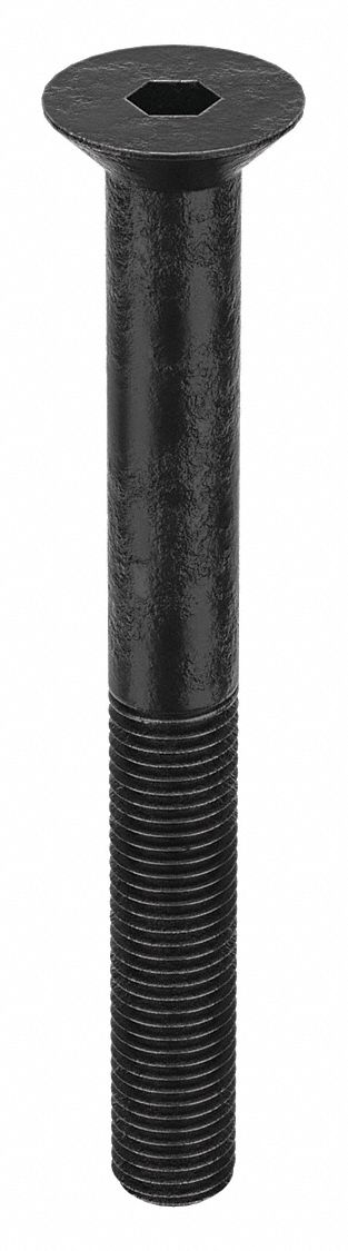 M20-2.5 Thread Size, 180 mm Lg, Socket Flat Head Screw - 38DF22|M07400 ...