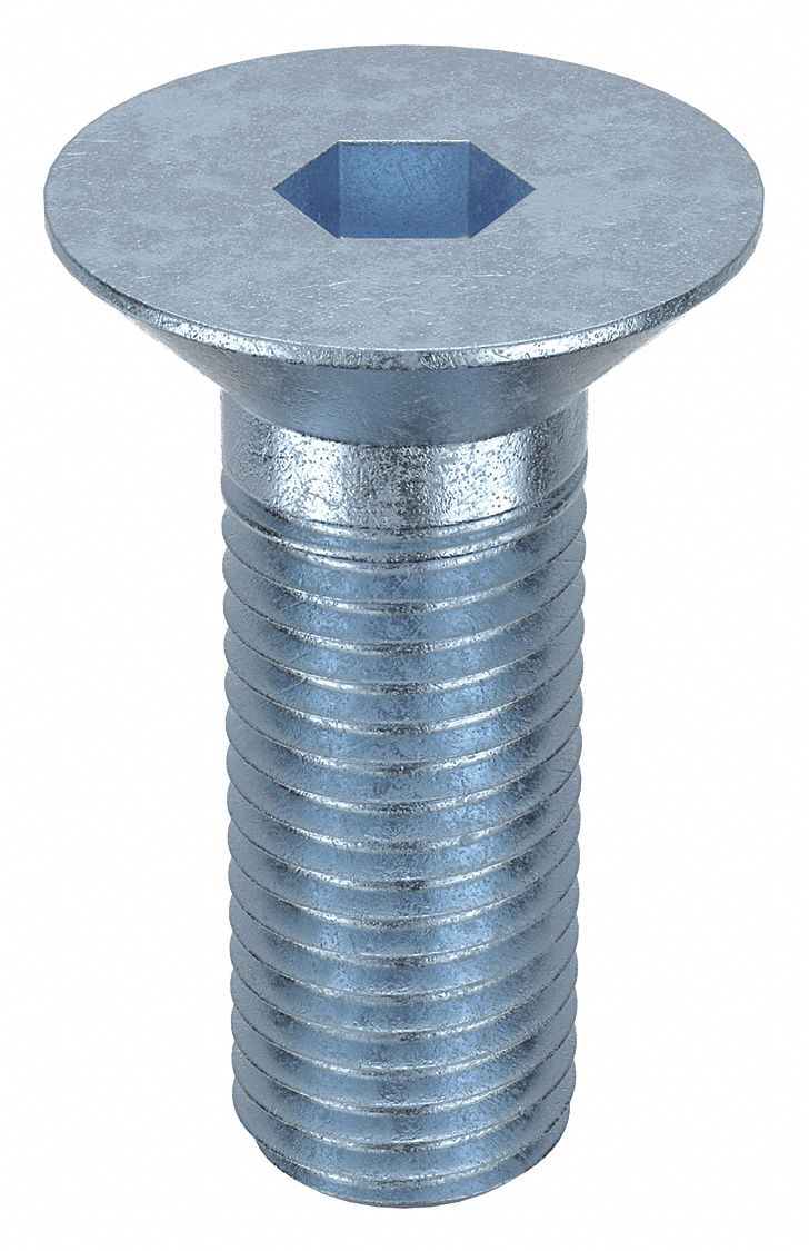 M20-2.5 Thread Size, 50 mm Lg, Socket Flat Head Screw - 38DG31|M07470.200.0050 - Grainger