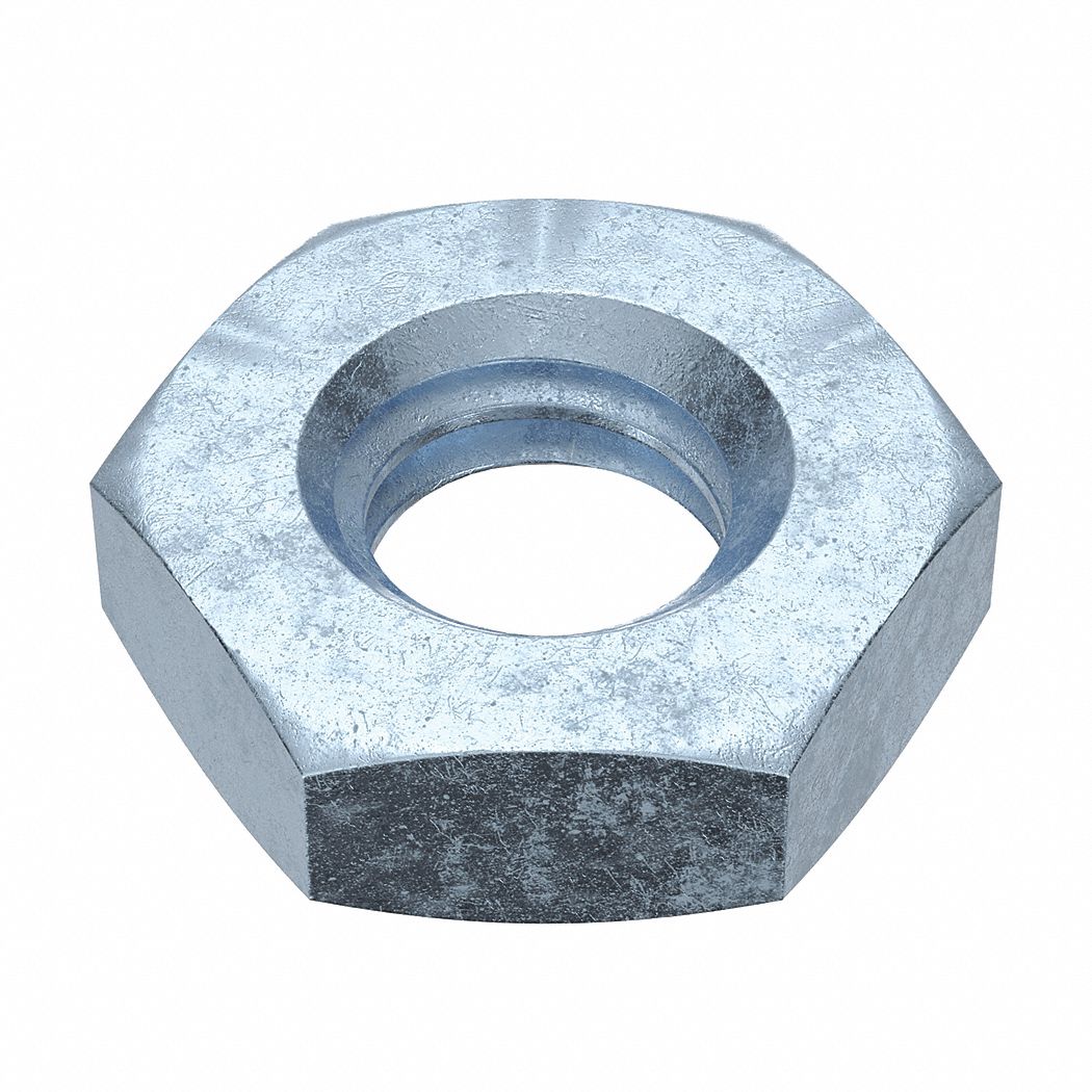 Jam Hex, M4x0.70 Thread, Hex Nut - 38DG45|M11360.040.0001 - Grainger
