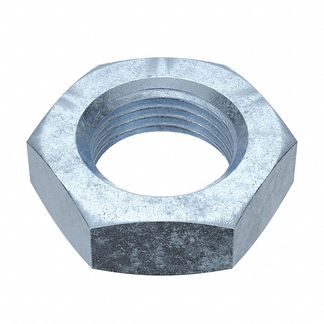 Jam Hex, M18x1.50 Thread, Hex Nut - 38DG76|M11380.180.0150 - Grainger
