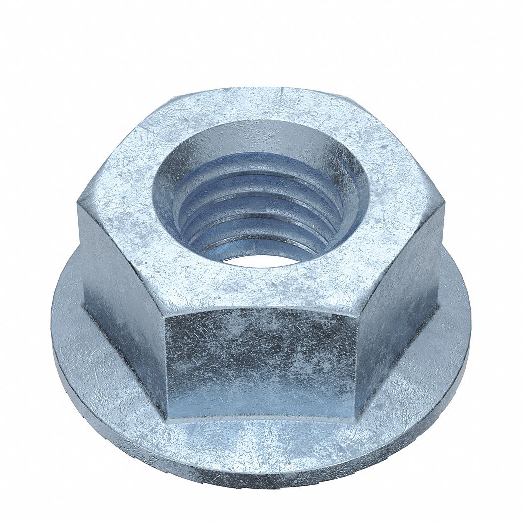 M8x1.25 Thread, Steel, Lock Nut - 38DH71|M11610.080.0001 - Grainger