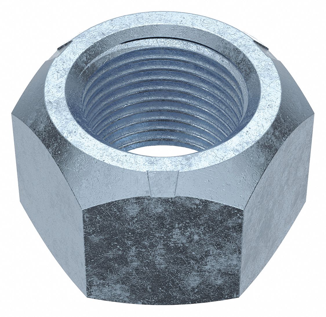 APPROVED VENDOR NUT HX MET LOC D980V 8 ZP MF M24-2,10/PK - Lock Nuts ...