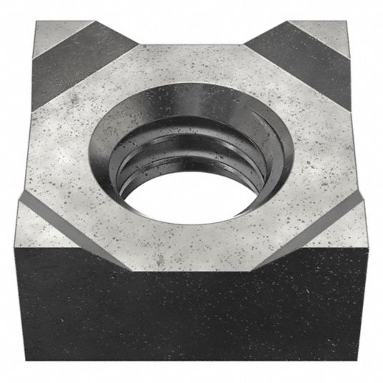 M4x3.50 Thread, Black Oxide, Weld Nut - 38DJ21|M14000.040.0001 - Grainger