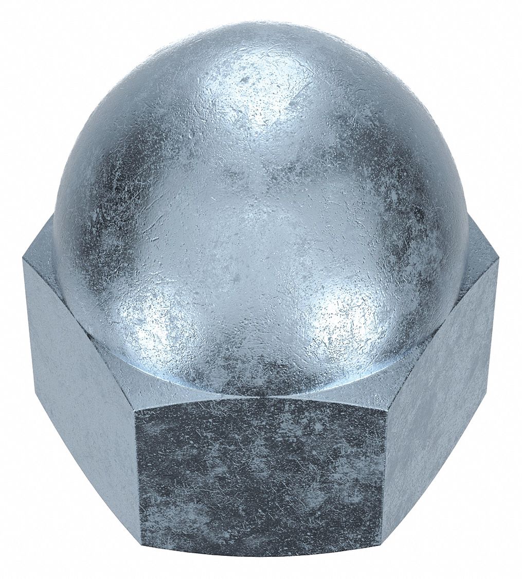 High Crown, M4x0.70 Thread, Cap Nut - 38DK41|M16510.040.0001 - Grainger