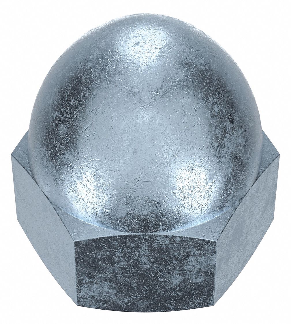 High Crown, M14-2.00 Thread, Cap Nut - 38DK45|M16510.140.0001 - Grainger