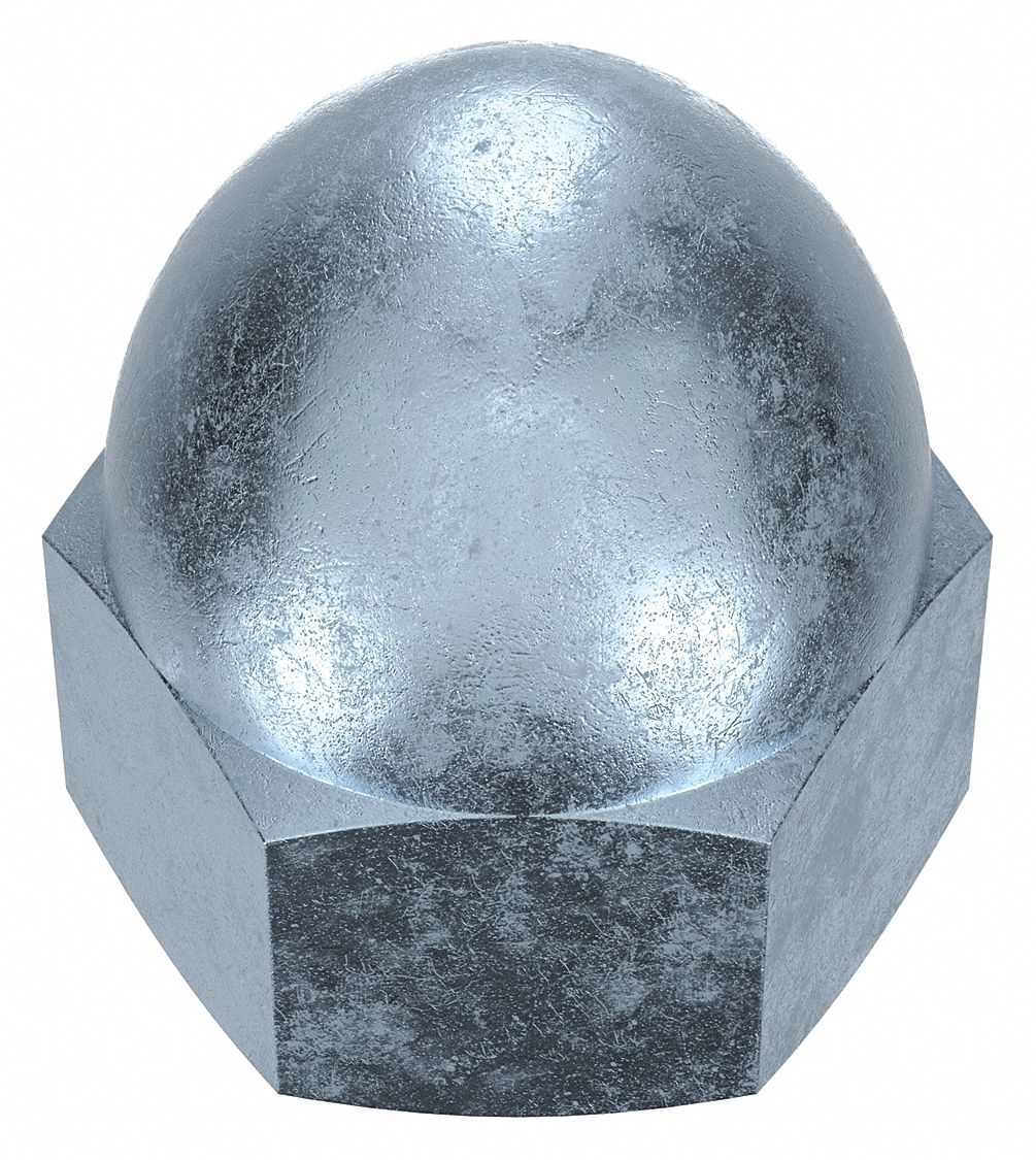 High Crown, M16x2.00 Thread, Cap Nut - 38DK46|M16510.160.0001 - Grainger