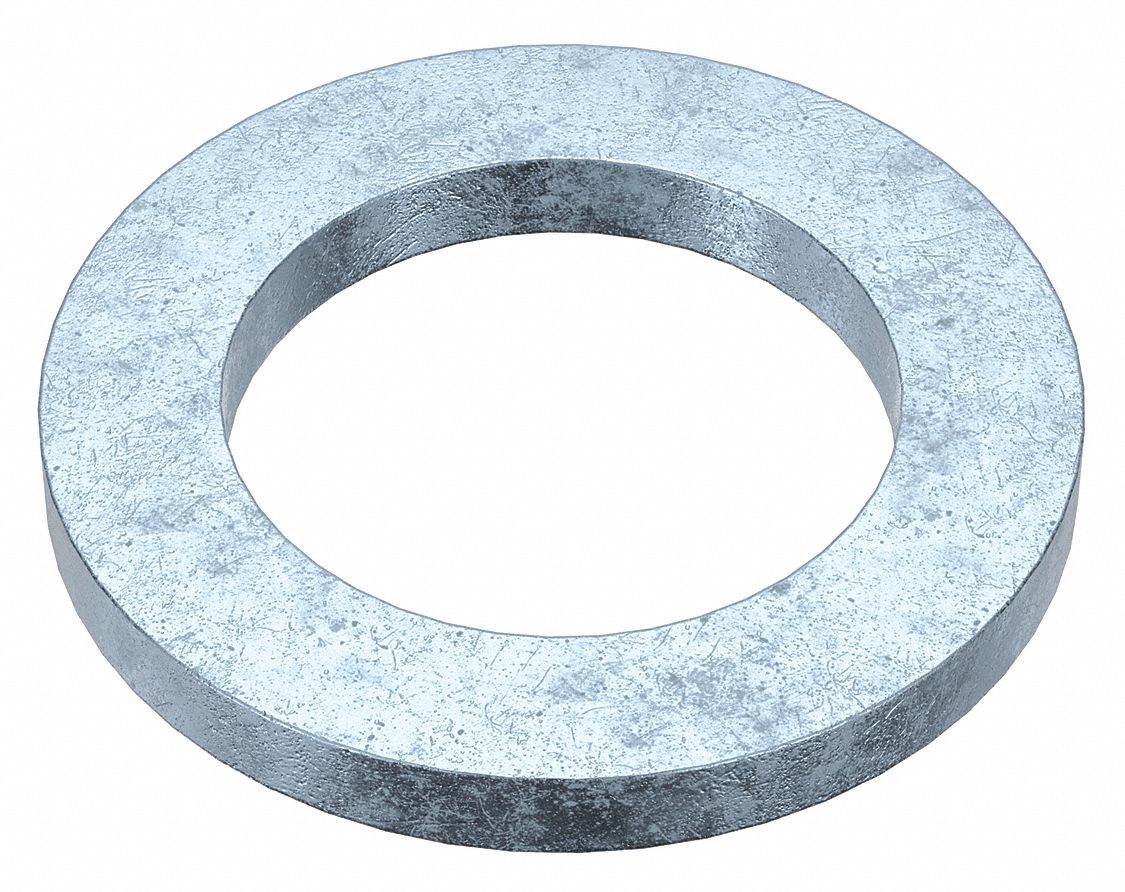 For Screw Size M12, Steel, Plain Washer - 38DR27|M38250.120.0001 - Grainger