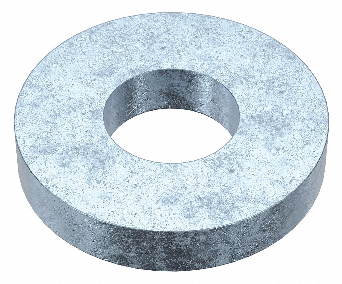 Case Hardened, Zinc Plated, Extra Thick Oversized Washer - 38DR40 ...