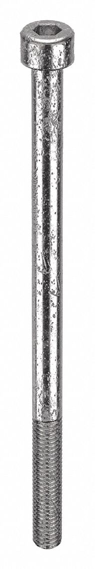 M5-0.8 Thread Size, 90 mm Lg, Socket Head Cap Screw - 38DZ66|M51050.050.0090 - Grainger