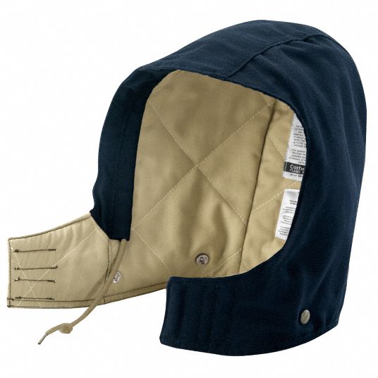 CARHARTT, 33.5 cal/sq cm ATPV, Dark Navy, Flame Resistant Hood - 38E469 ...