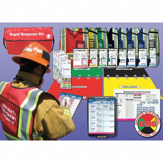 DISASTER MANAGEMENT SYSTEMS Rapid Response Kit - 38E560|DMS 05001 ...