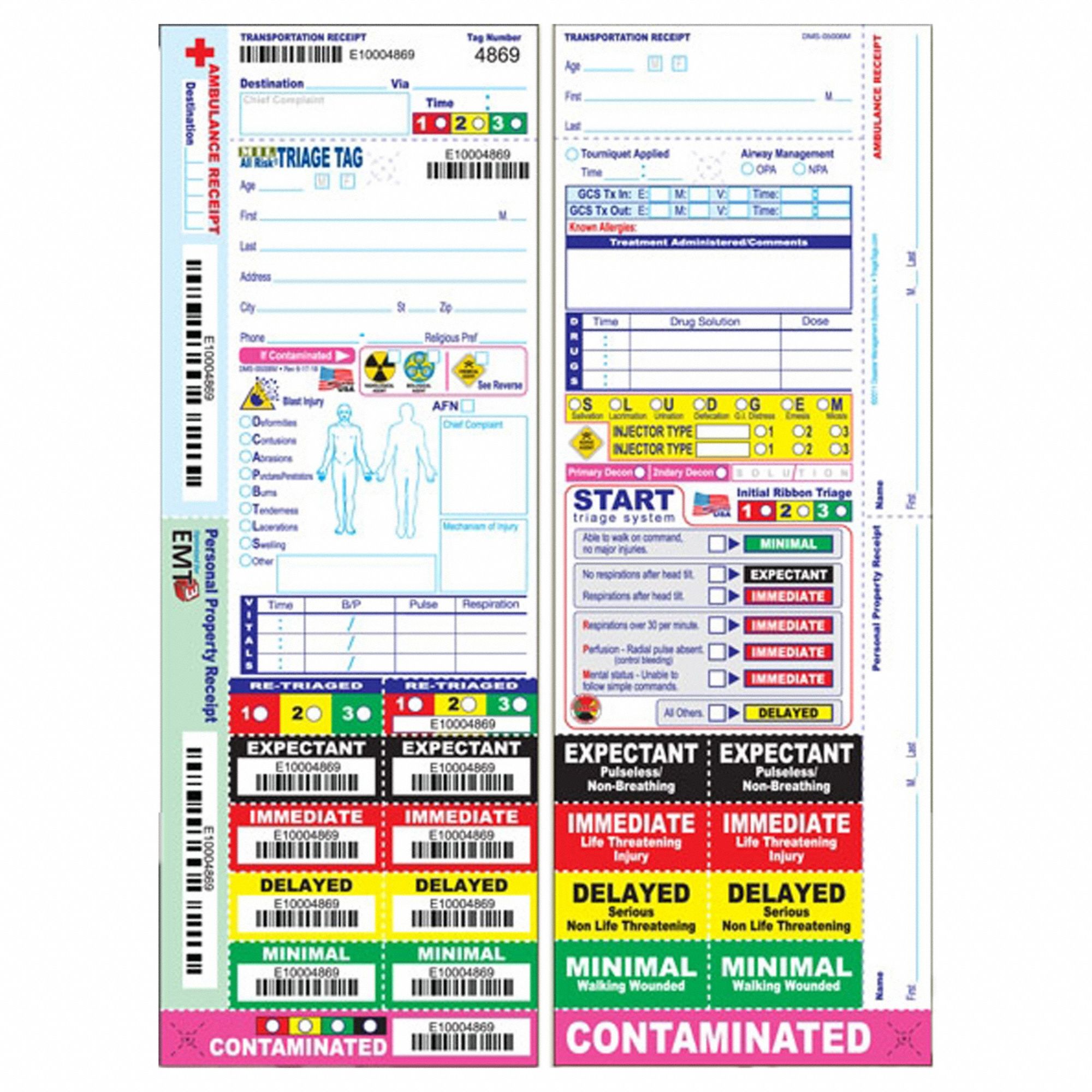 DISASTER MANAGEMENT SYSTEMS, 1 in Overall Wd, 11 1/2 in Overall Ht ...