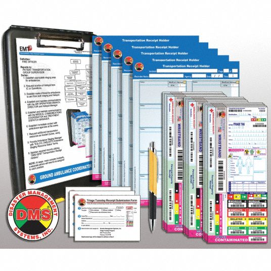 DISASTER MANAGEMENT SYSTEMS, EMT3 Quick Kit - 38E645|DMS 05810 - Grainger