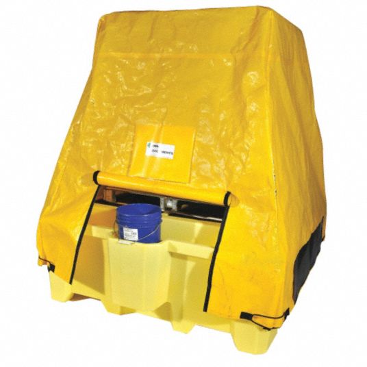 ENPAC, 76 in x 80 in x 73 3/4 in, 4TAL1, IBC Spill Pallet Cover ...
