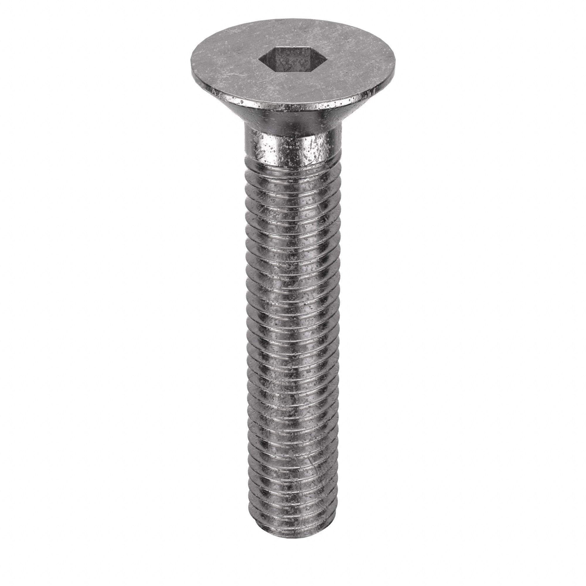 M5-0.8 Thread Size, 25 mm Lg, Socket Flat Head Screw - 38EC04|M55060.050.0025 - Grainger