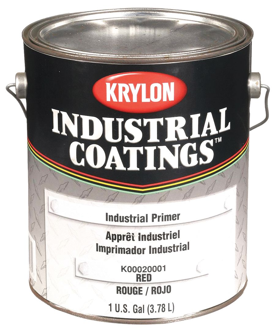 KRYLON, Exterior/Interior, Red, Primer - 38EM72|K00020001-16 - Grainger