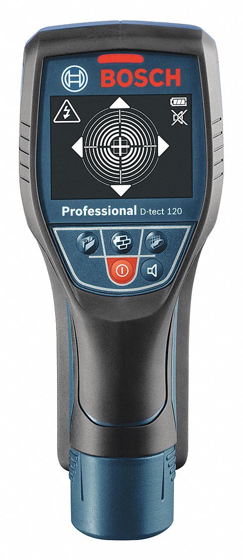 BOSCH Wall/Floor Scanner, Electronic, +/-10mm - 38EW49|D-TECT 120 ...