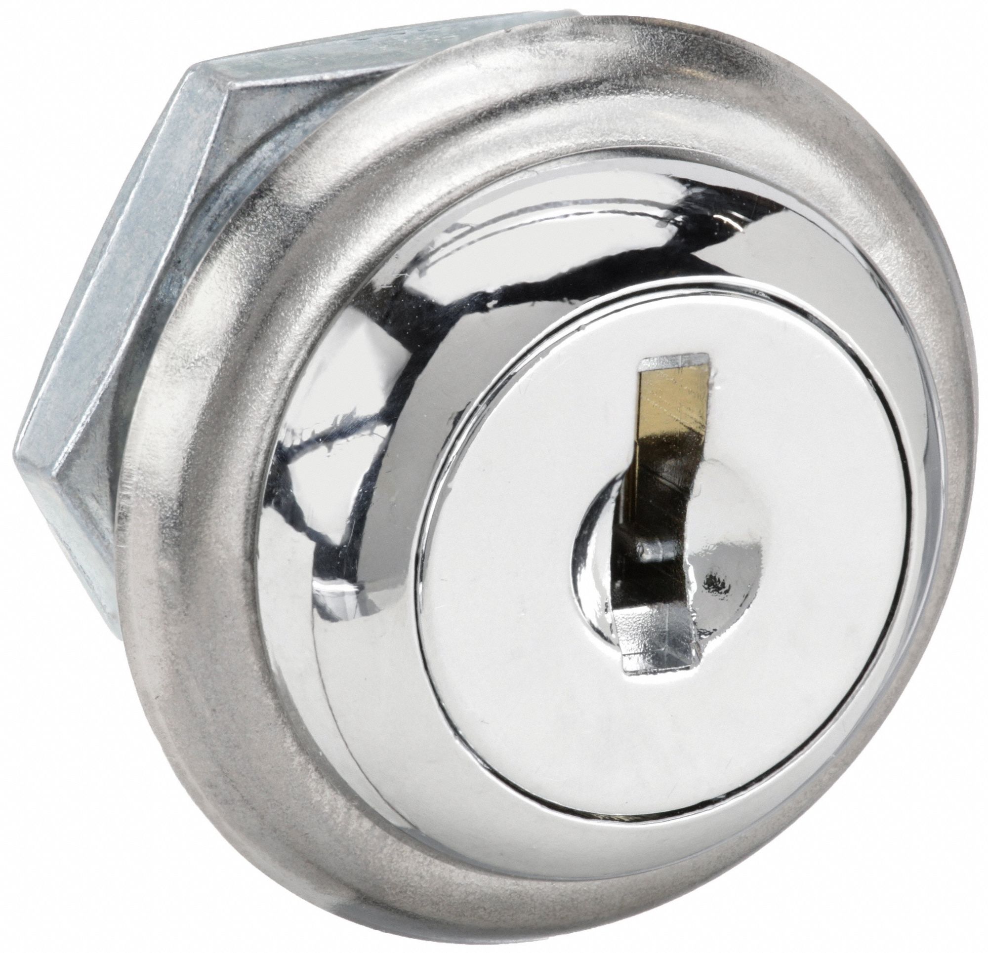 For 7/16 in Material Thick, 3/4 in Mounting Hole Dia., Disc Tumbler ...