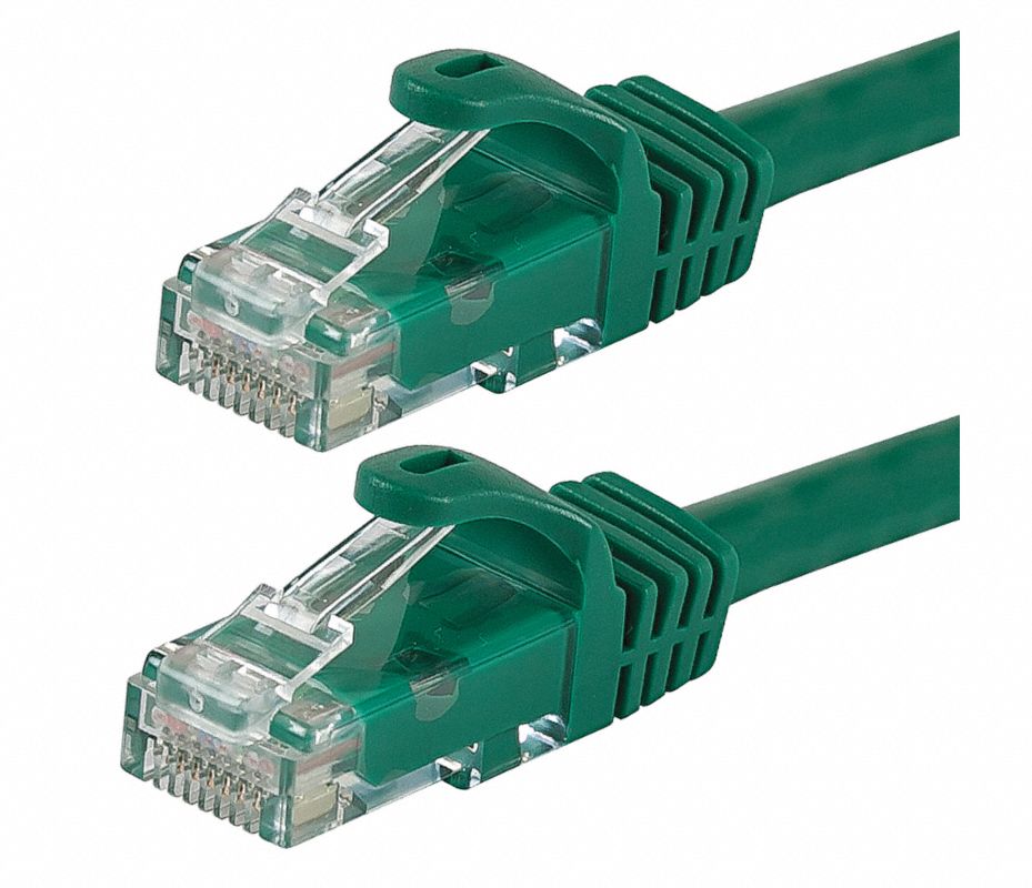 MONOPRICE Cable Ethernet, 6, 0.5 pies, RJ45, RJ45, Color Verde - 38F942 ...