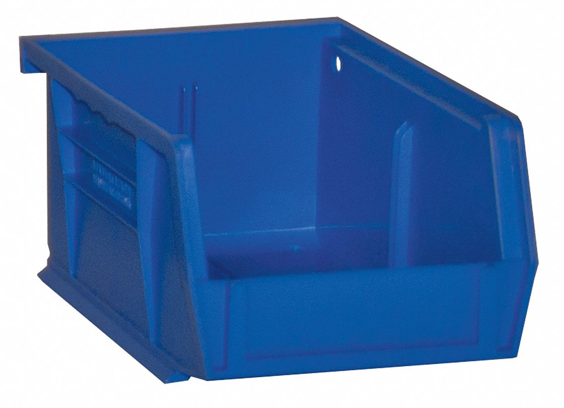 DURHAM MFG, 4 in x 3 in, Blue, Hang and Stack Bin - 38G150|PB30210-52 ...