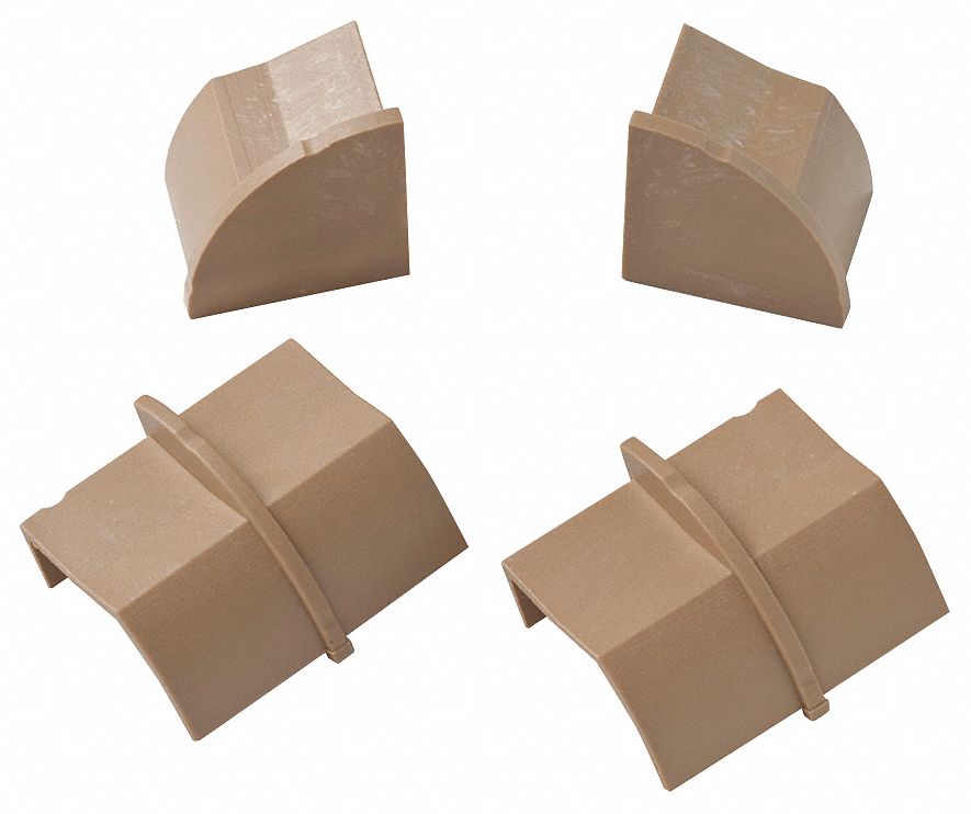 LDPH, Plastic, Stainable Coupler and End Cap - 38G204|US/CPECAP22QSP/GR ...