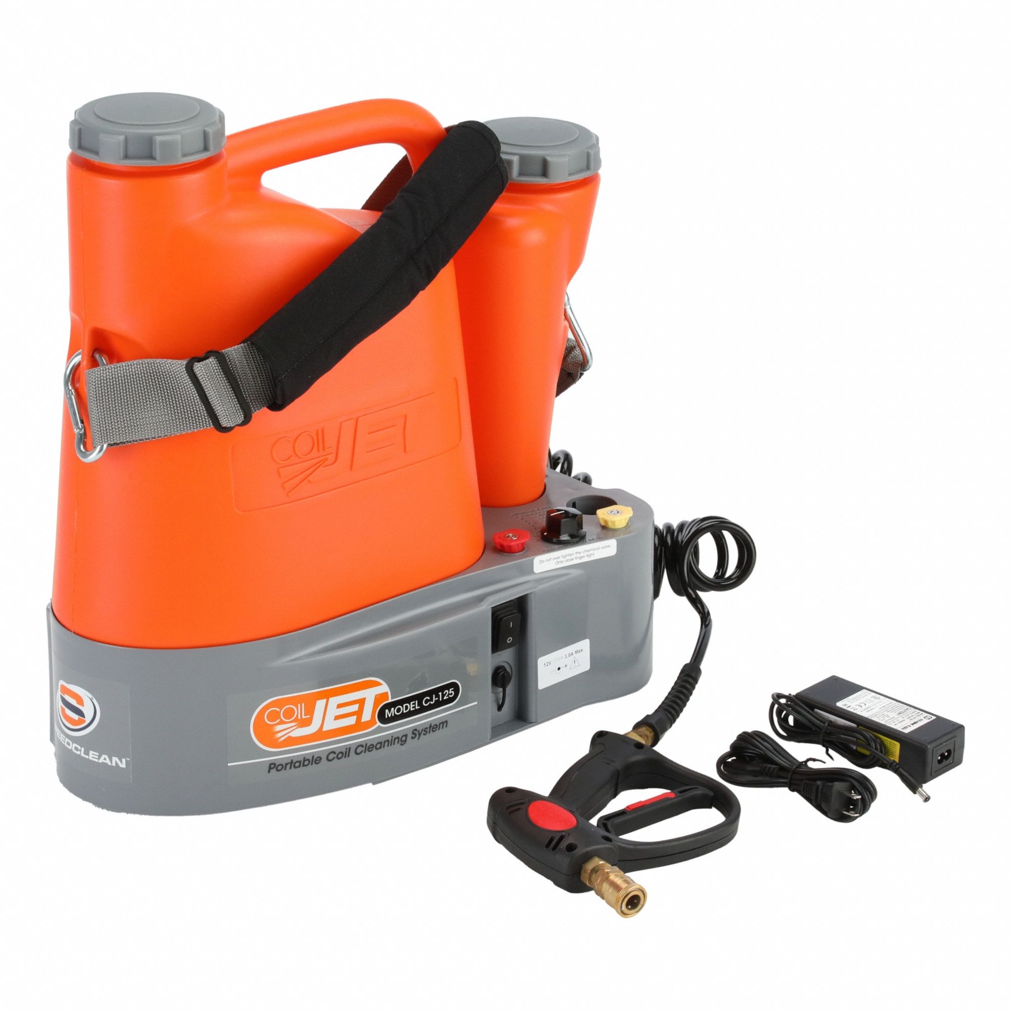 SPEEDCLEAN, Battery, 0.6 gpm Flow, Coil Cleaning System - 38G224|CJ-125 - Grainger